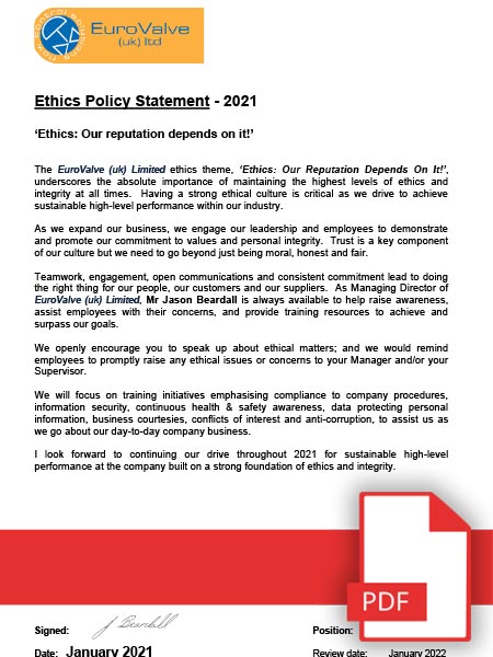 Policies | Eurovalve